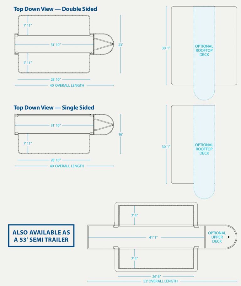 Double Expandable Trailers | CGS Premier